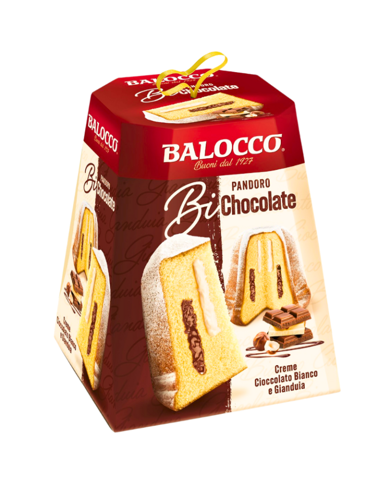 Balocco Pandoro Bichocolate 8OO g – Bouquet | Vinos Ecuador